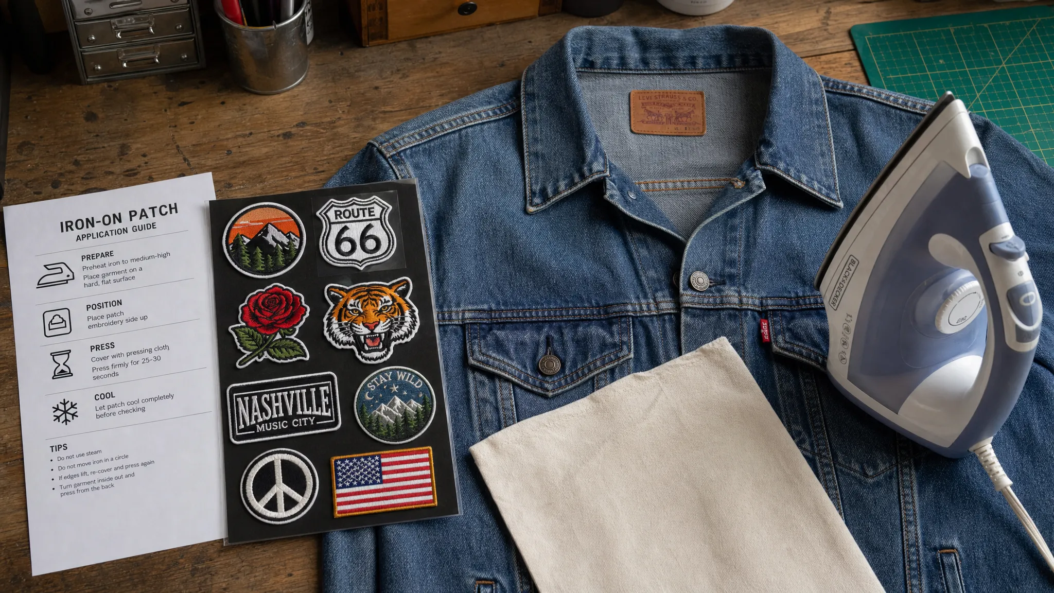 Best Iron On Patches for Clothes and When to Use Them